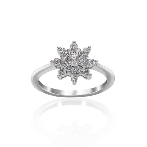 Crown Sun Ring – Diamonds International